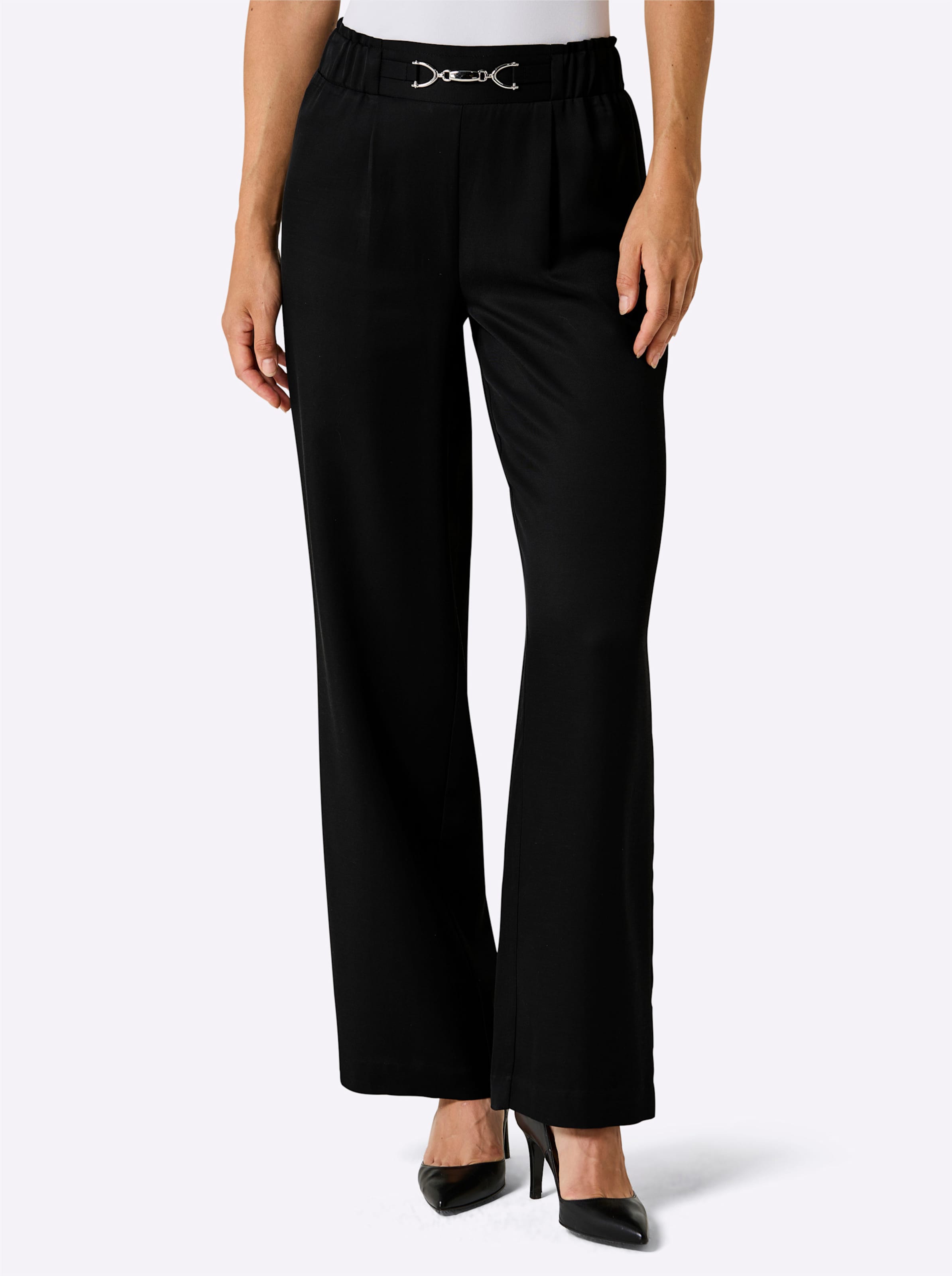 CREATION L PREMIUM Webhose im hochwertigen Mix aus Lyocell und Leinen ...