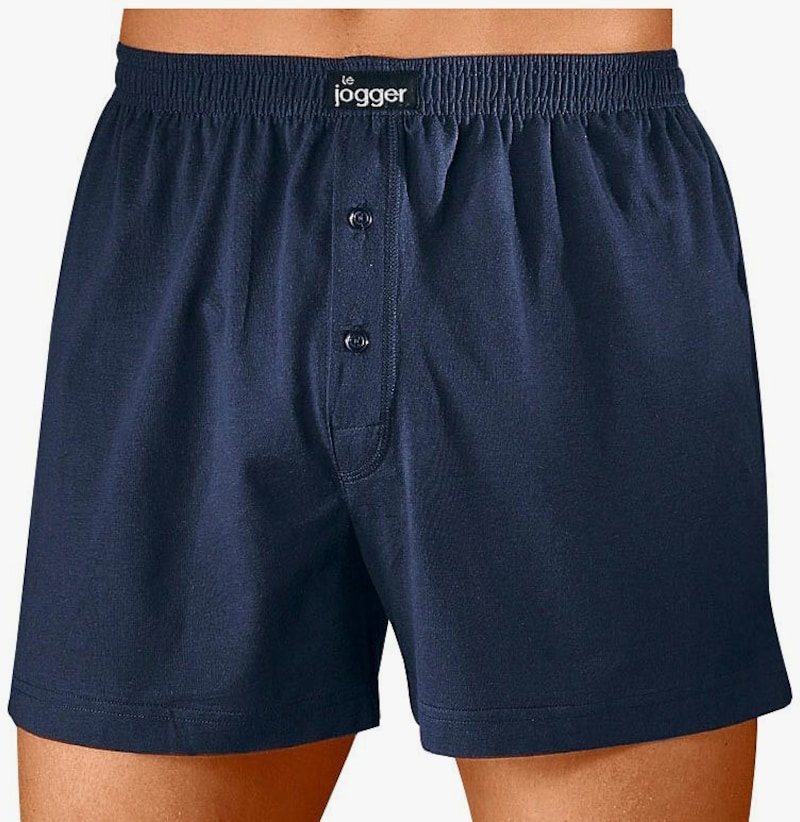 le jogger Weiter Boxer in schwarz, marine, grau-meliert, blau-meliert ...
