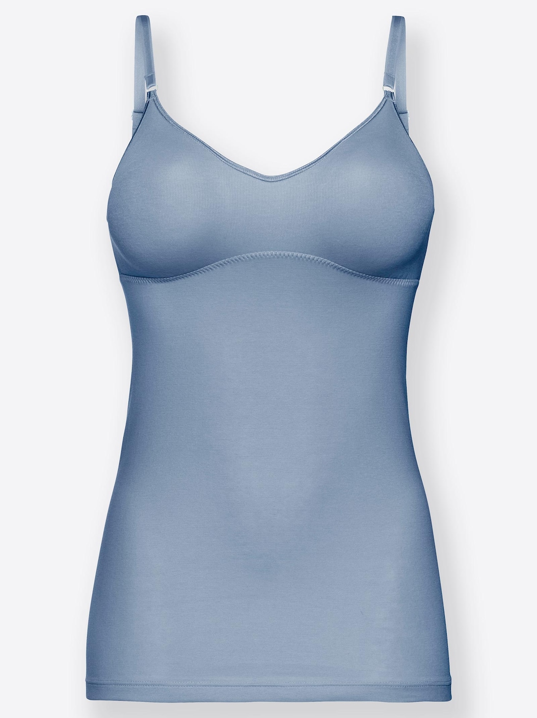 wäschepur BH-Hemd in mittelblau | heine