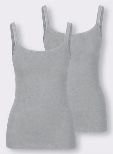 Speidel Trägerhemd in grau-meliert | Witt