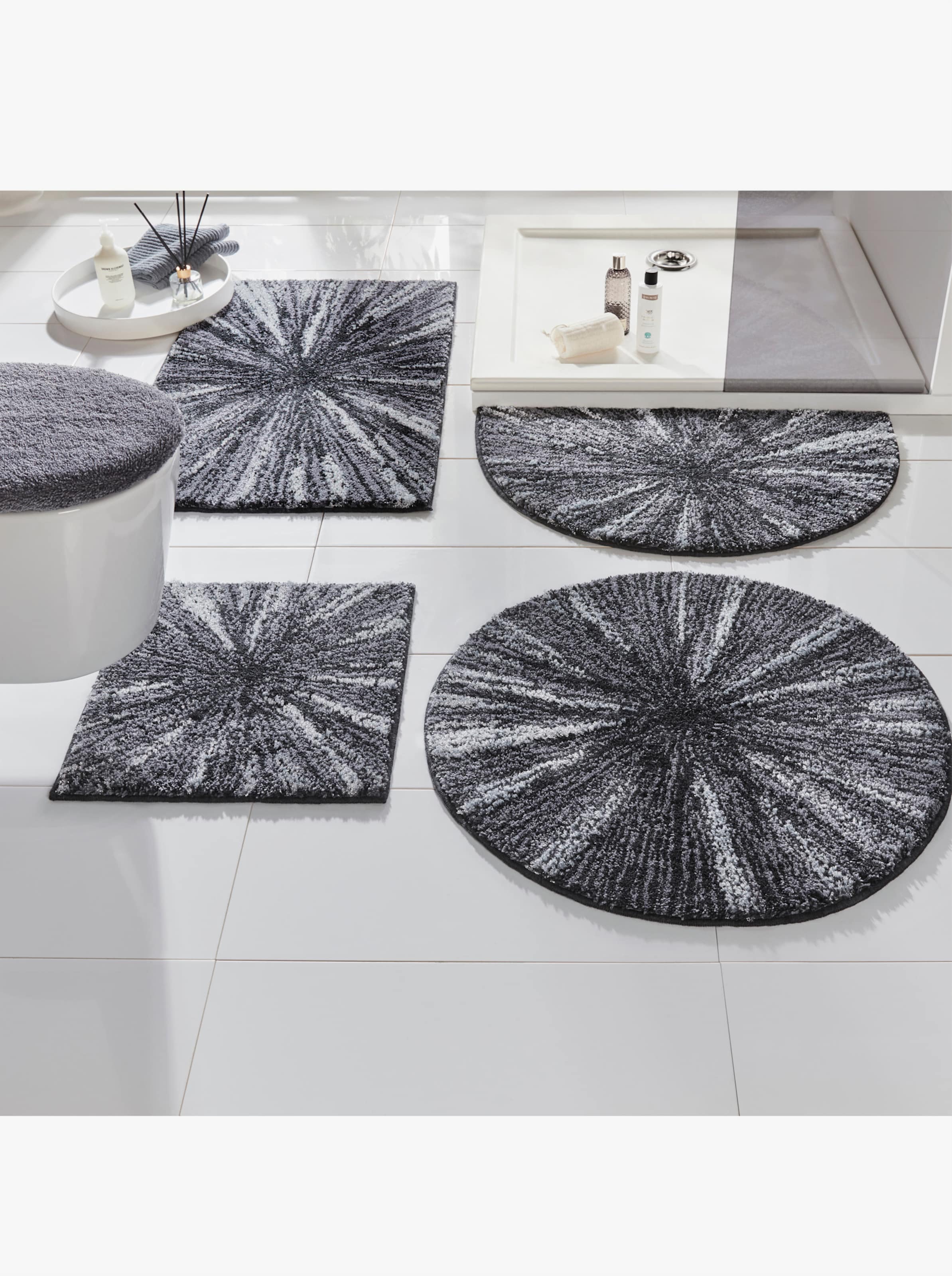 Grund Badematte in anthrazit | heine