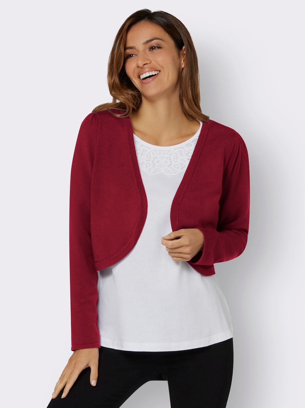 Rote Strickjacken & Cardigan für Damen kaufen | heine