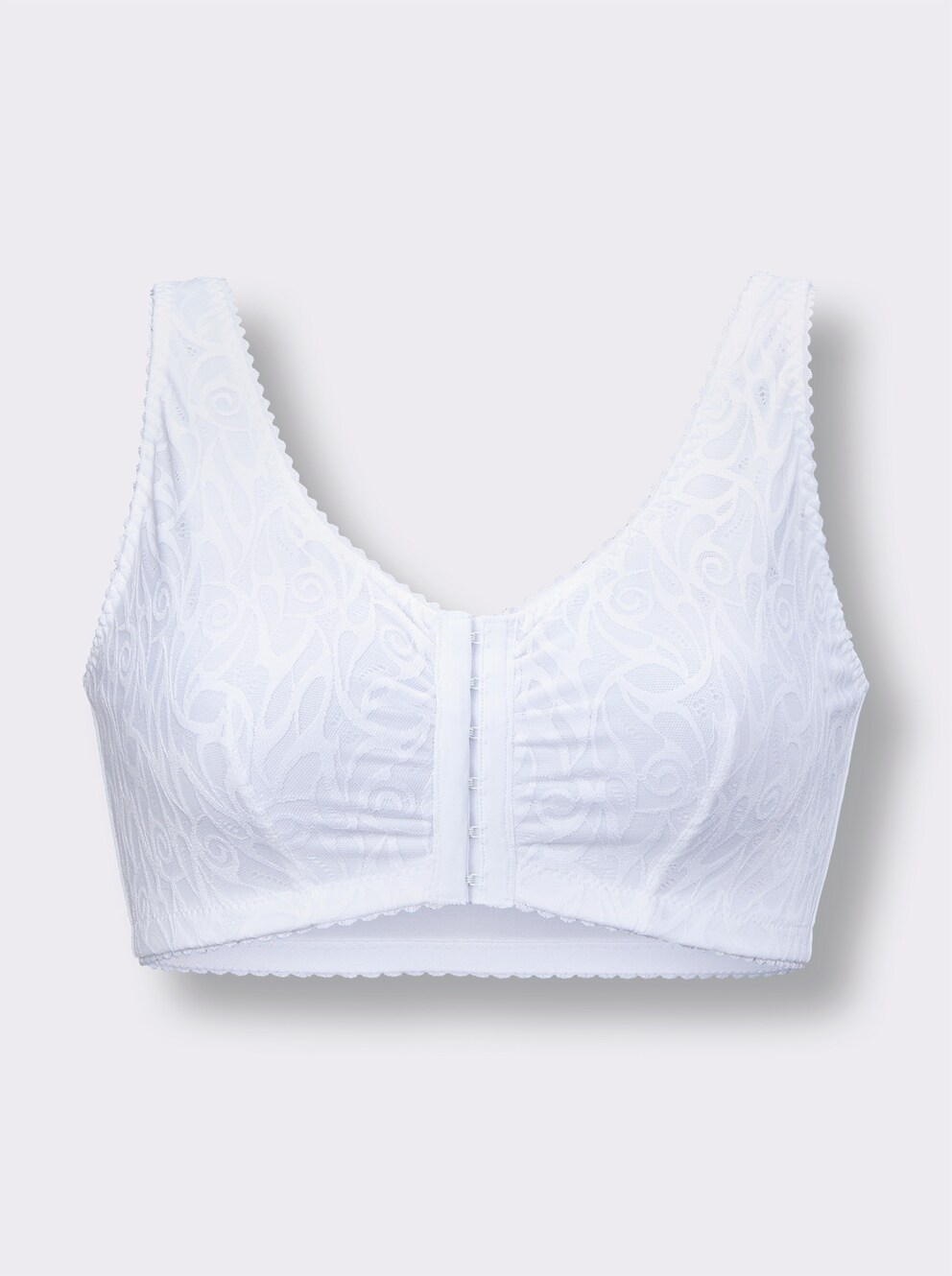 wäschepur Vorderverschluss-BH ohne Bügel in weiß | Witt