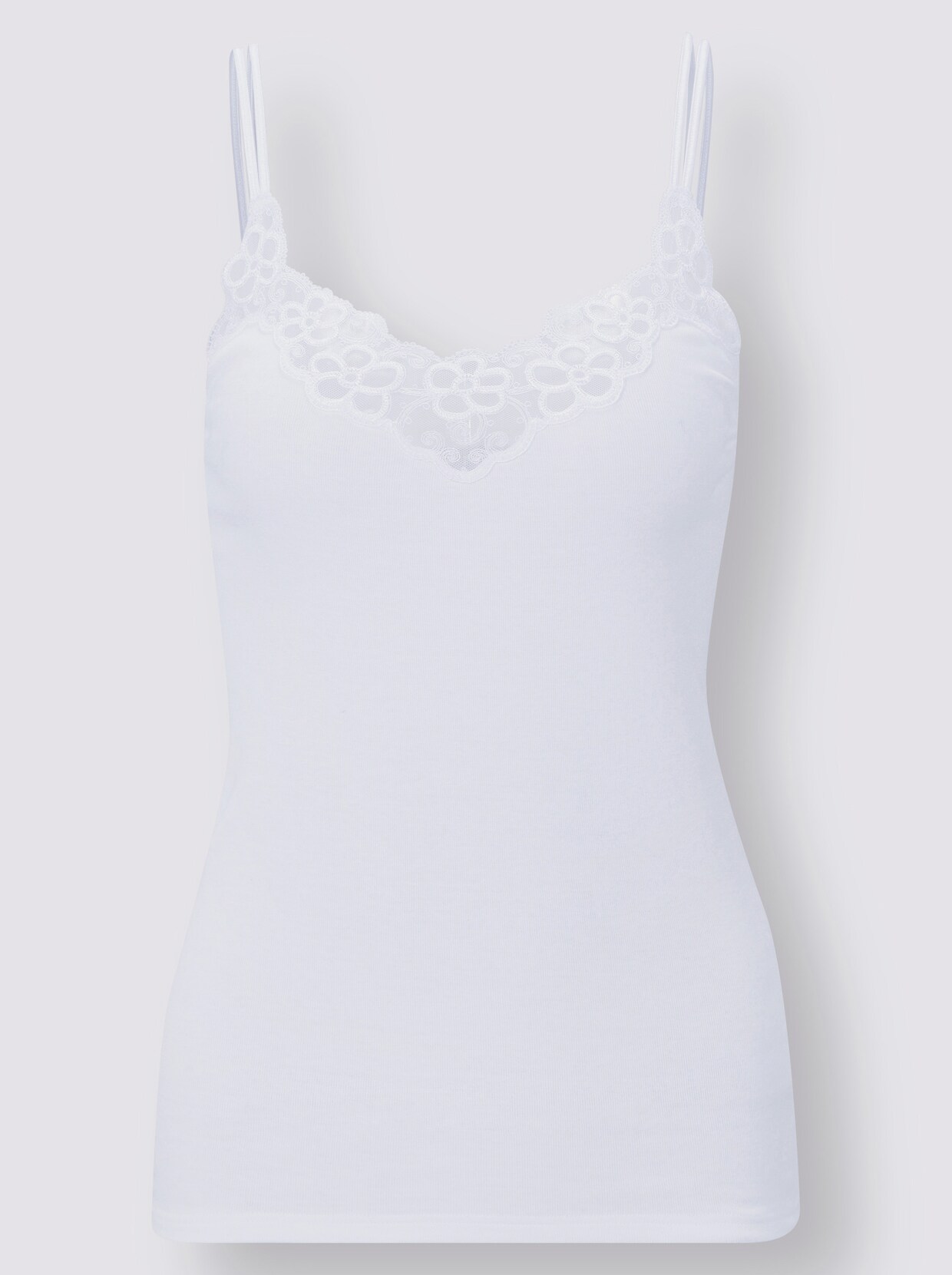 Trägerhemd in weiß | heine