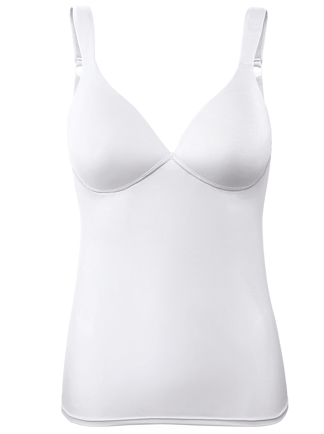 Naturana BH-Hemd ohne Bügel in weiß | heine