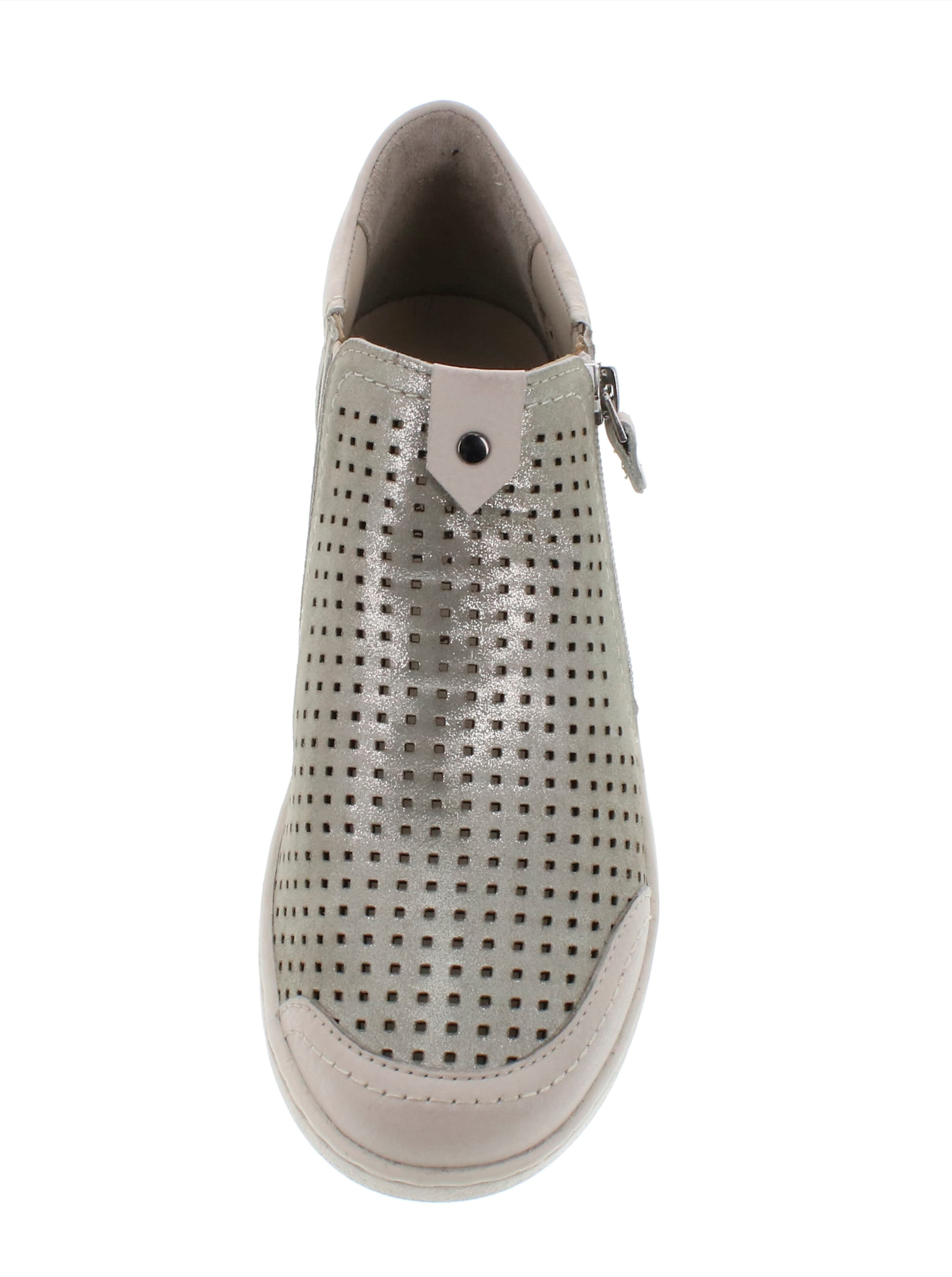 Reflexan Stiefelette mit Glanz-Effekt in sand-meliert | Witt