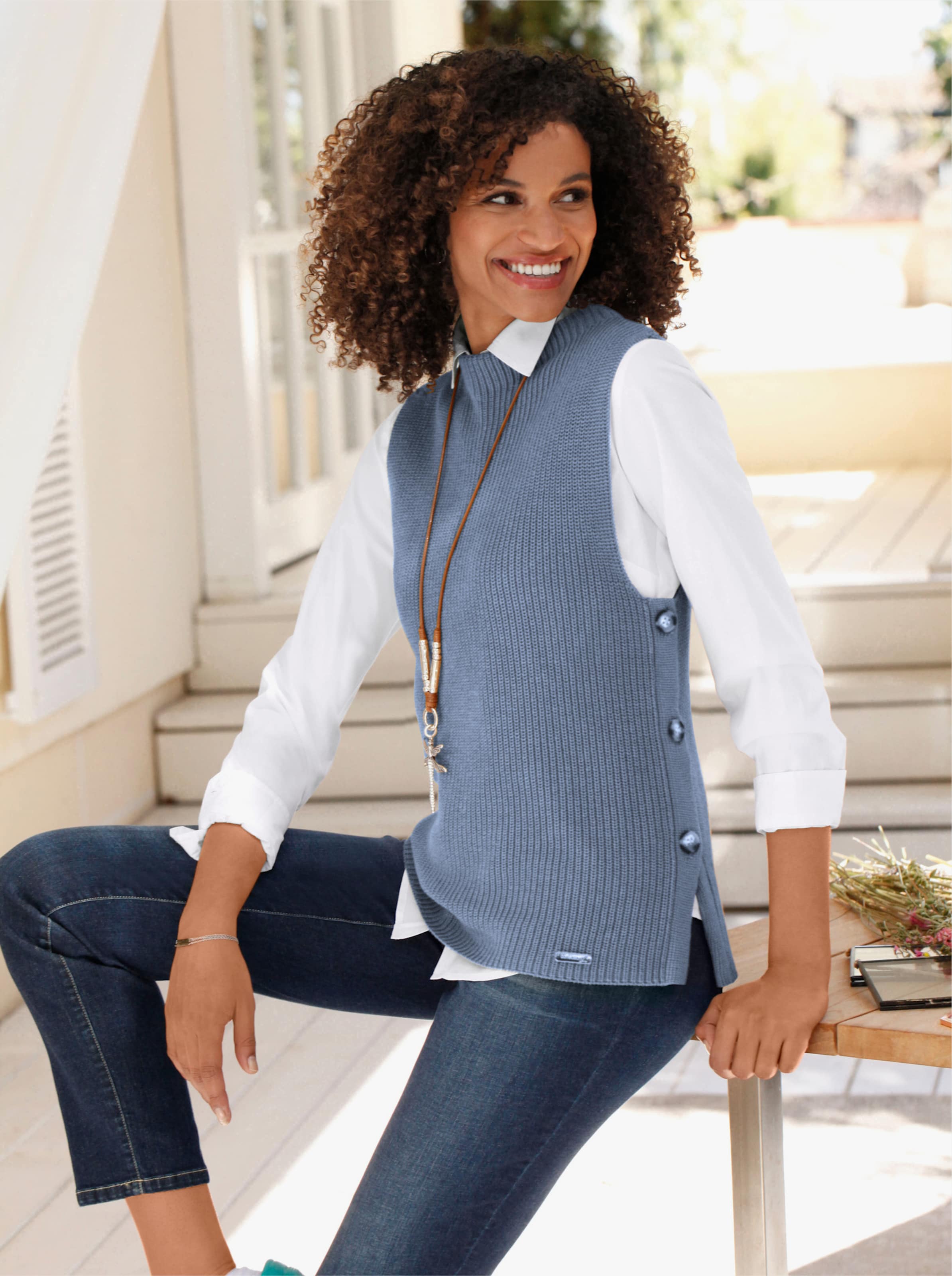 Pullunder in bleu | Witt