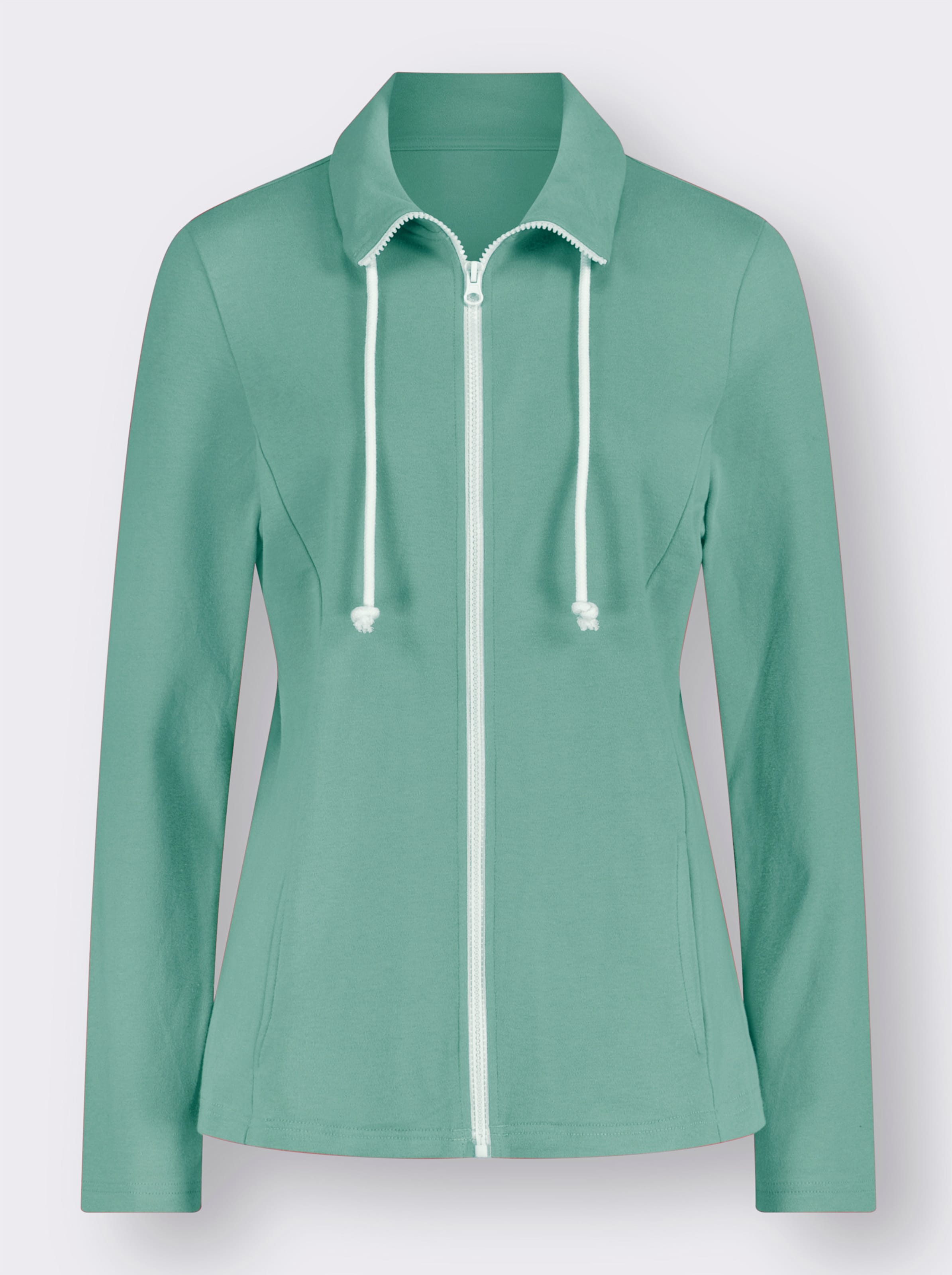 Damen Sweatjacke Groe Groen