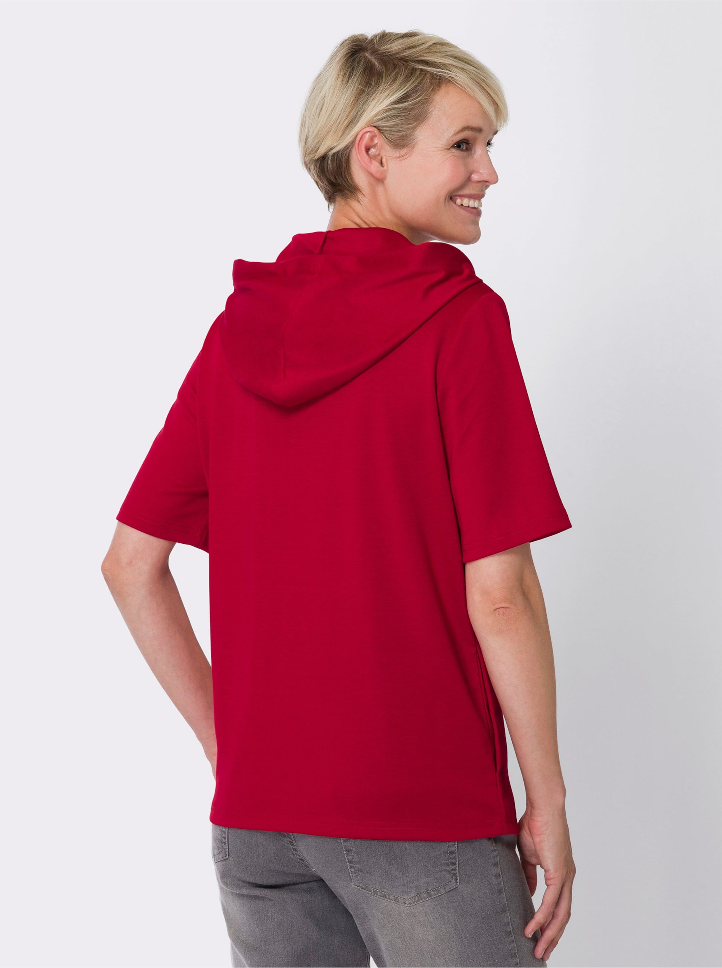 Shirtjacke in rot | Witt